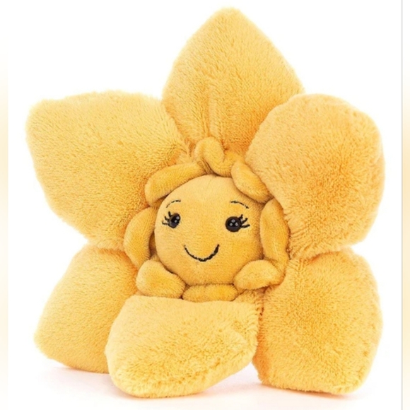 Jellycat | Toys | Jellycat Yellow Fleury Daffodil 5 Soft Plush Nwt ...